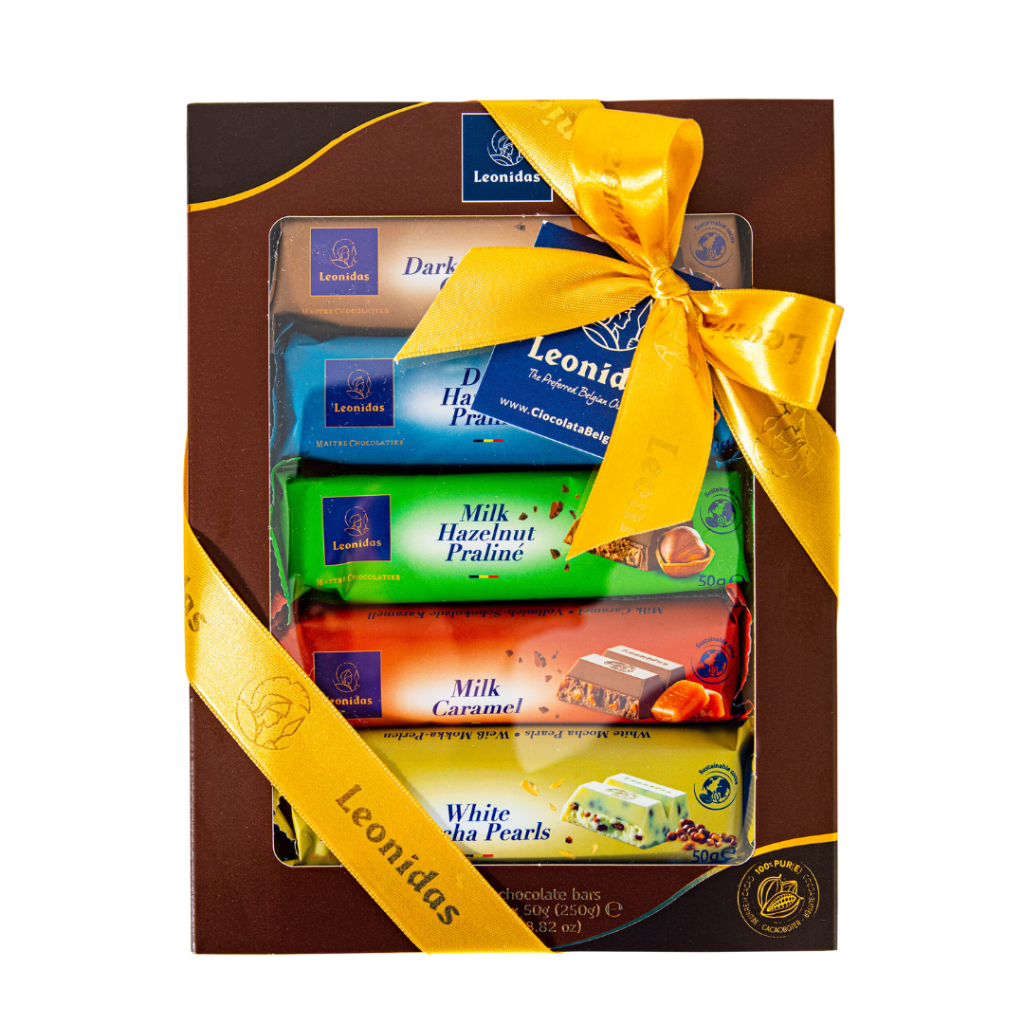 Baton Mix 5x50g | Leonidas - Ciocolată Belgiană