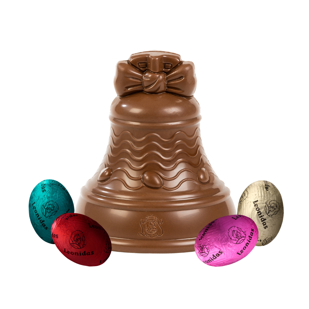 Clopotel Mini Oua Paste L | Leonidas - Ciocolată Belgiană
